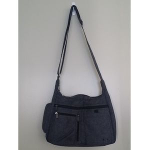 lug | Bags | Lug Gray Double Dutch Crossbody Bag | Poshmark